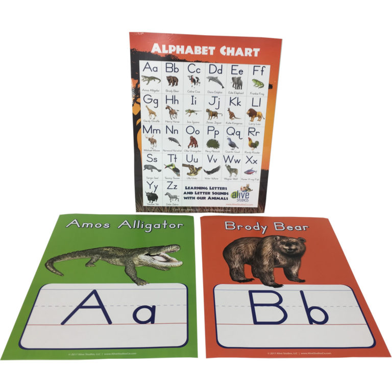 Alive Studios Alphabet Poster - Alive Studios | Supplemental Reading ...