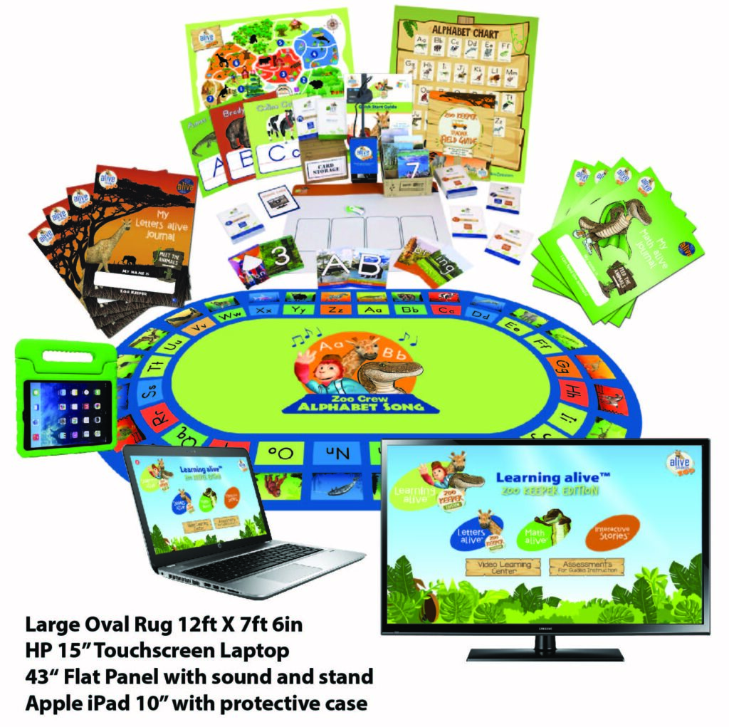 Classrooms alive Tech Bundle B (Touchscreen Laptop, 43” Display, and ...